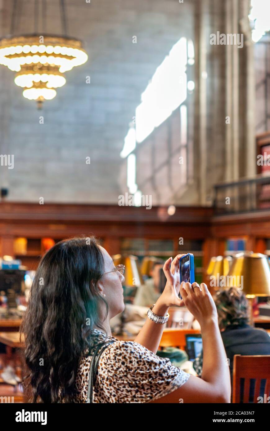 Reading hall inside new york library hi-res stock photography and ...