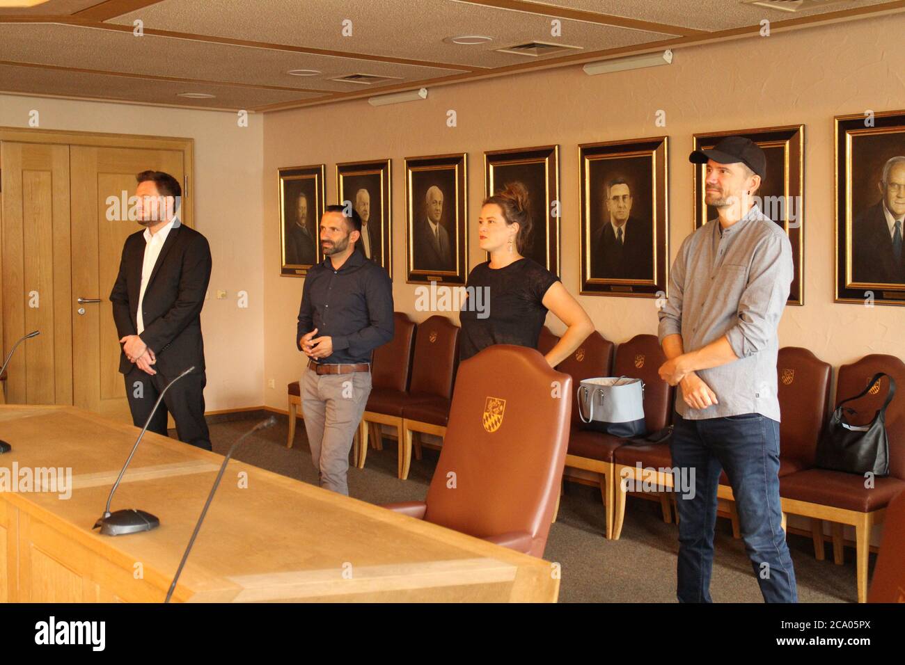 Hauptdarsteller Oliver Scheffel (Fritz Unrecht); Produzent Thomas ...