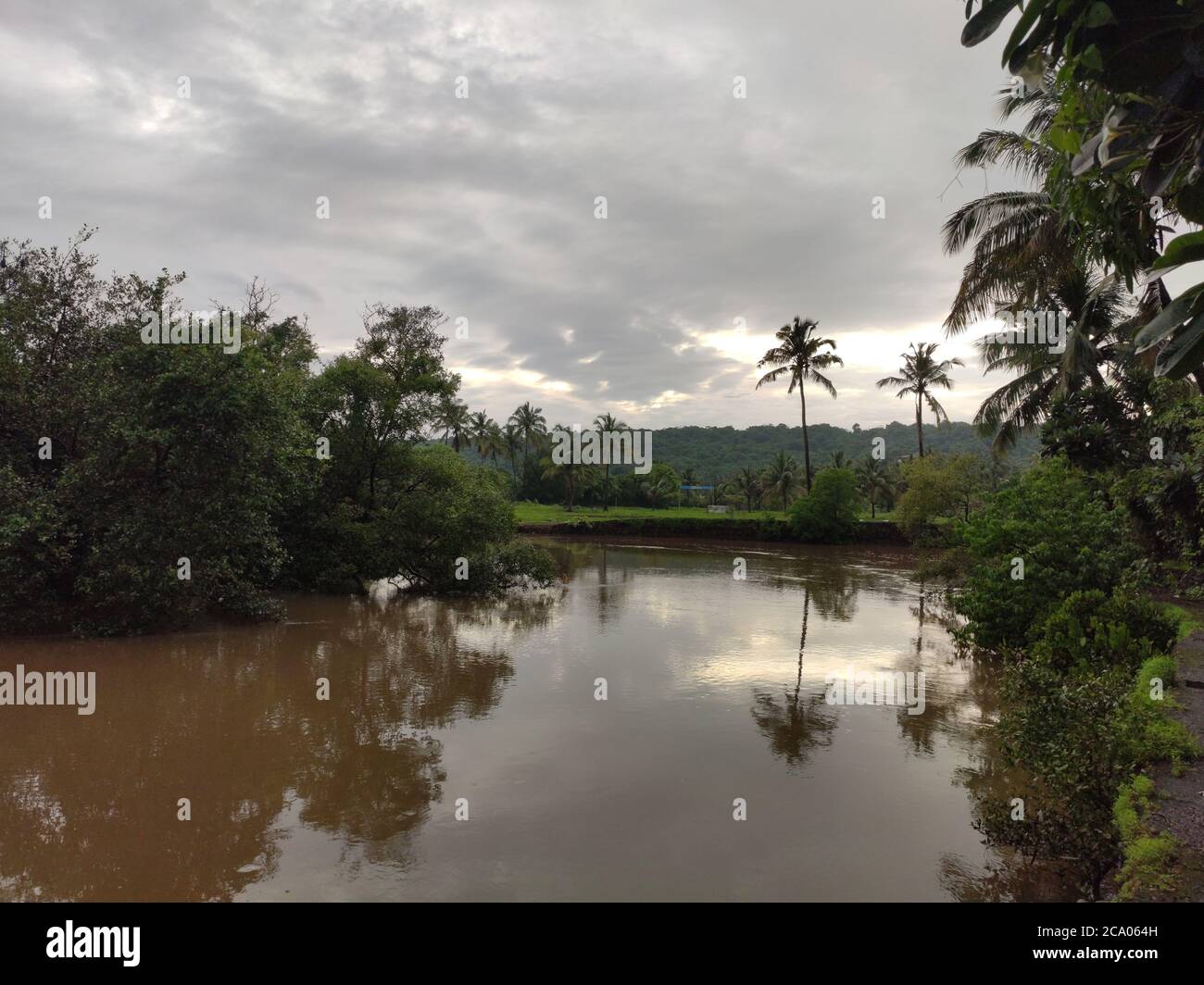 Flood water in baga river hi-res stock photography and images - Alamy