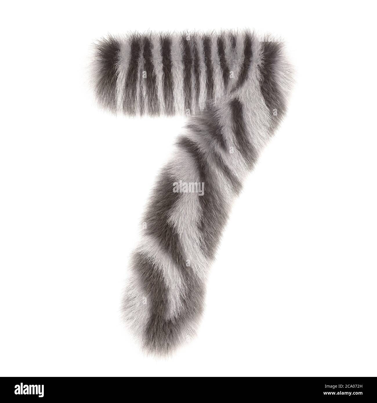 Funny number 7 Cut Out Stock Images & Pictures - Alamy