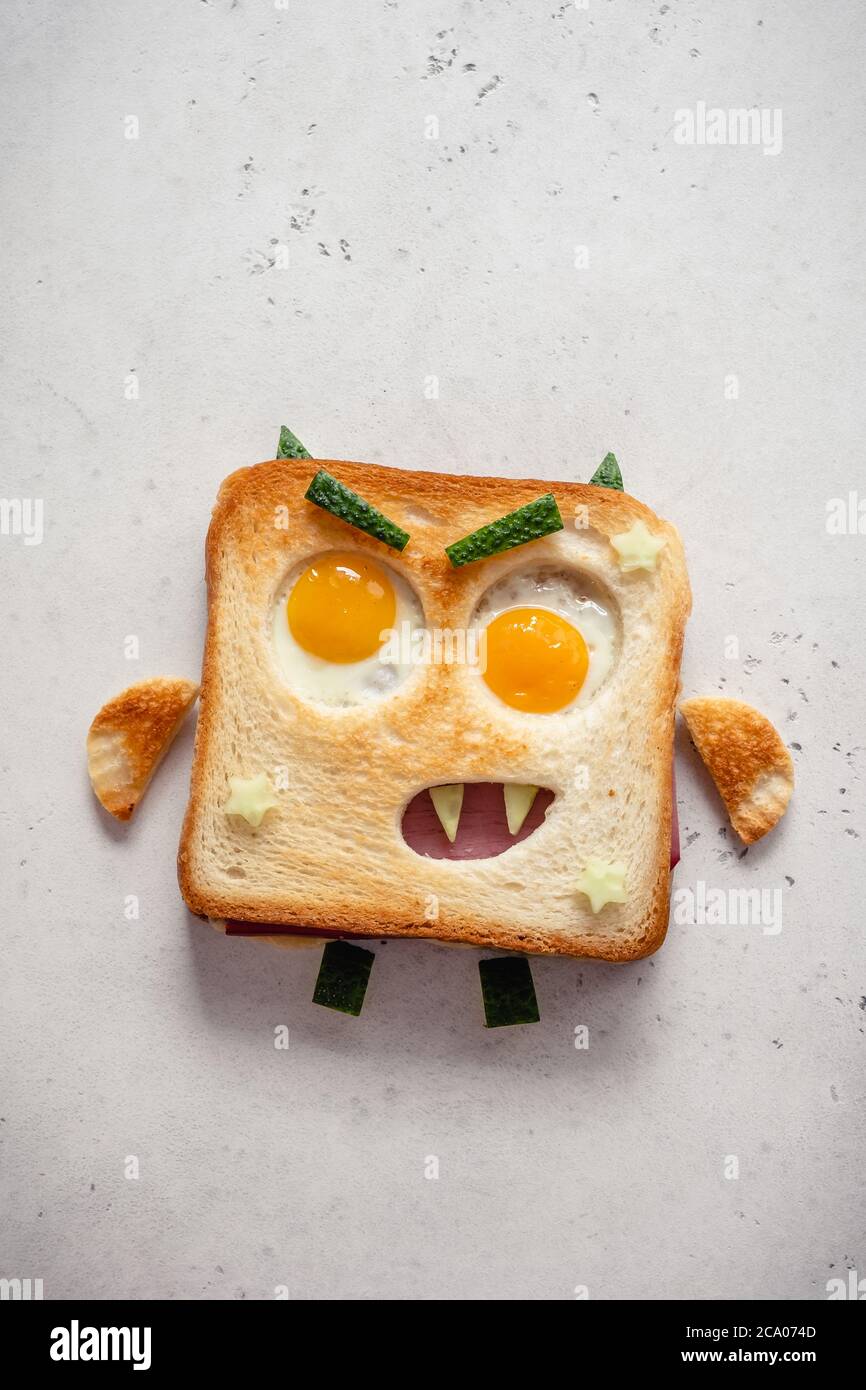 Scary food monster hi-res stock photography and images - Alamy