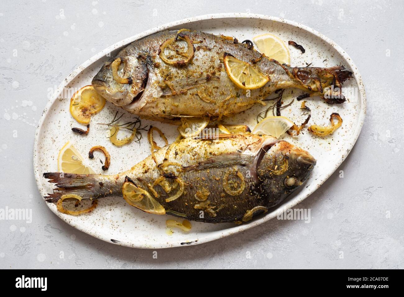 Grilled dorado spices hi-res stock photography and images - Alamy