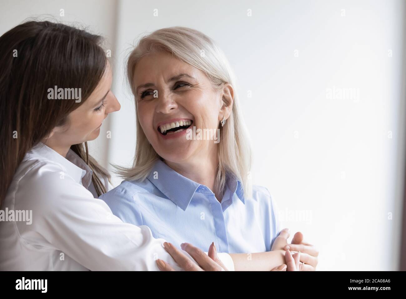 Senior mother daughter medical hi-res stock photography and images - Alamy