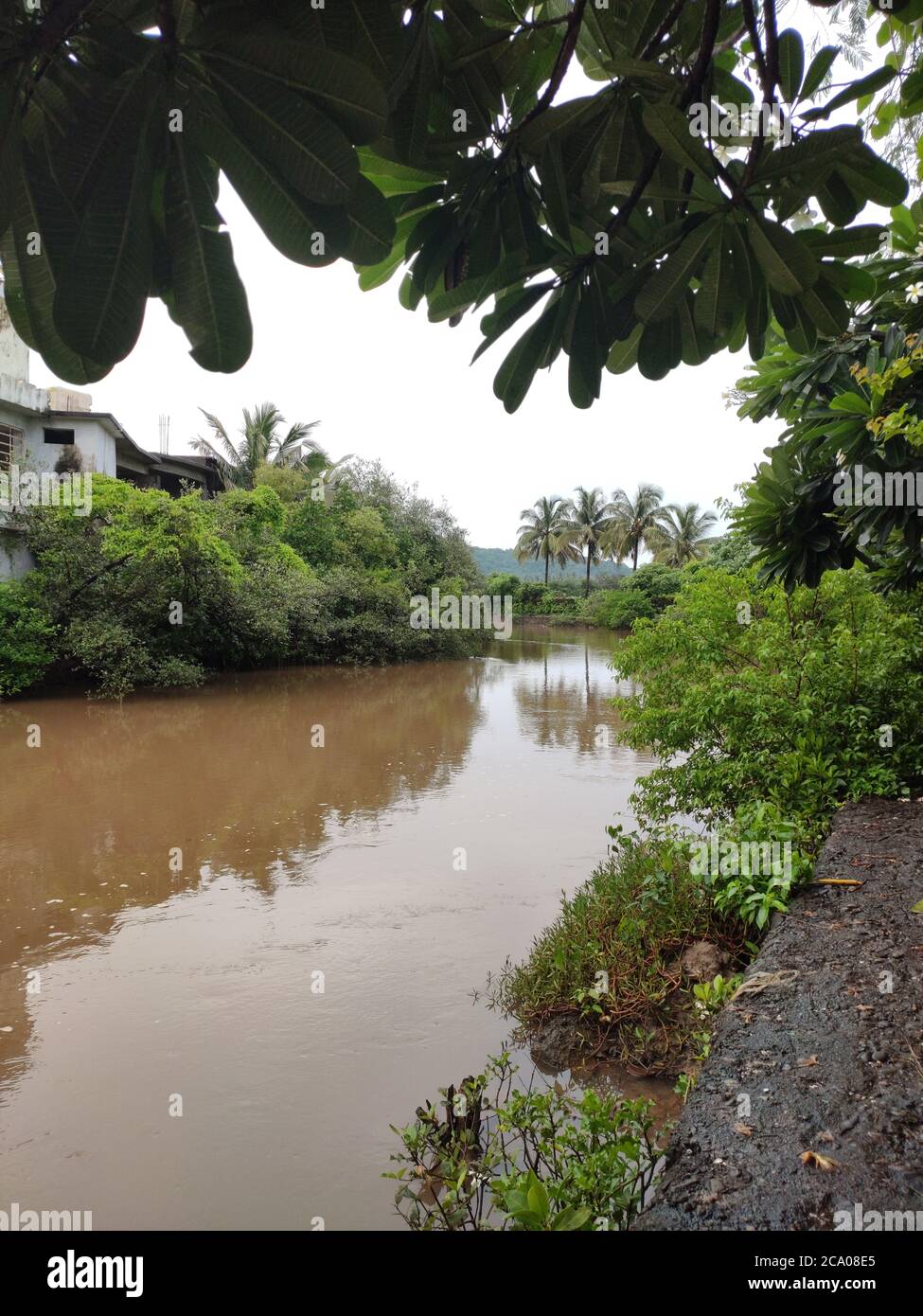 Flood water in baga river hi-res stock photography and images - Alamy