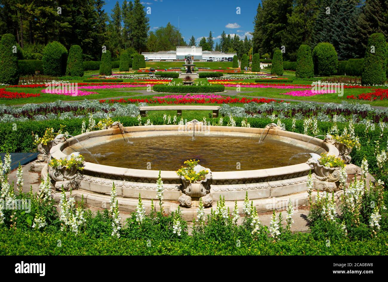 Duncan Garden, Manito Park, Spokane, Washington Stock Photo - Alamy
