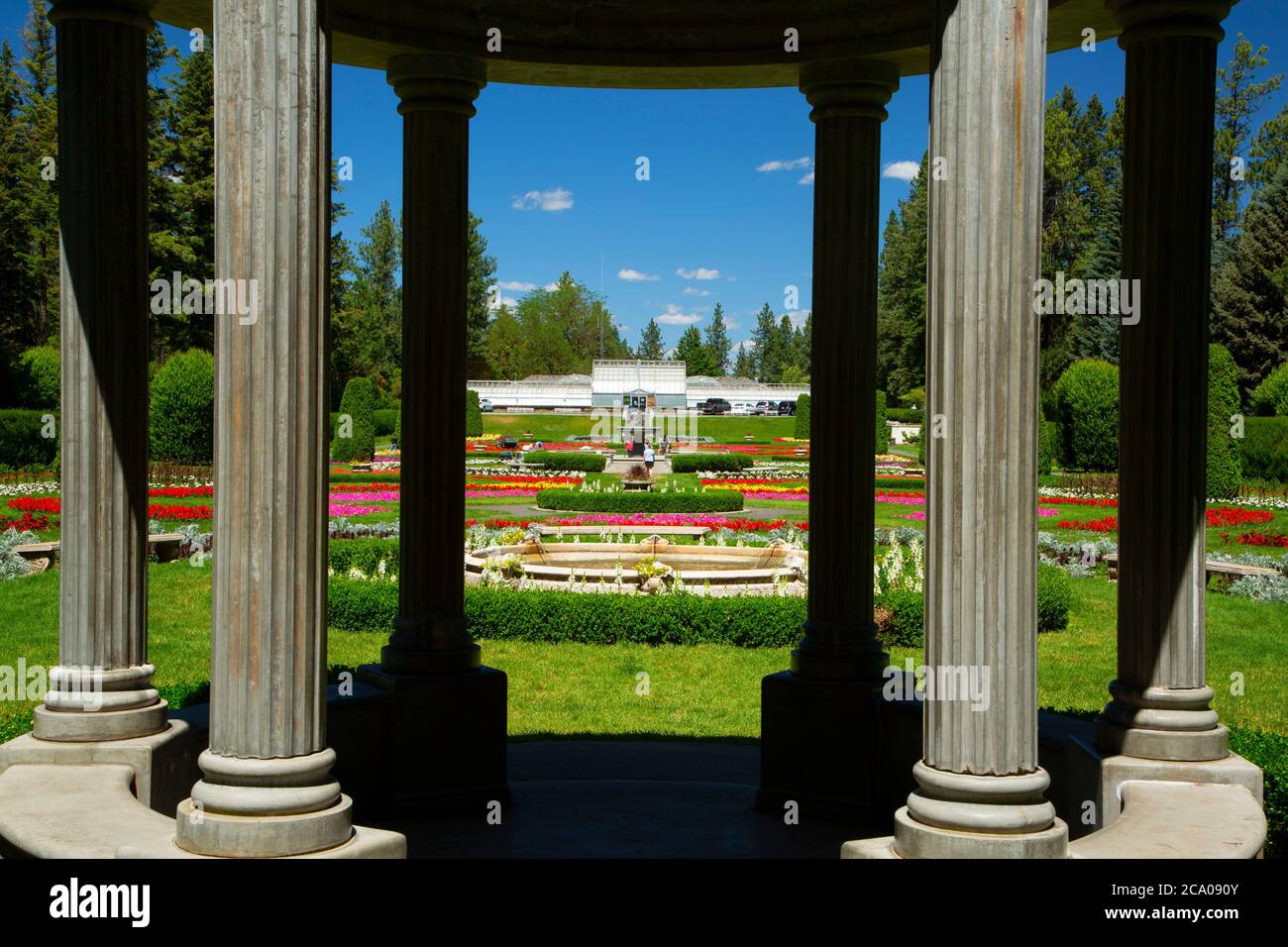 Duncan garden manito park spokane hi-res stock photography and images ...