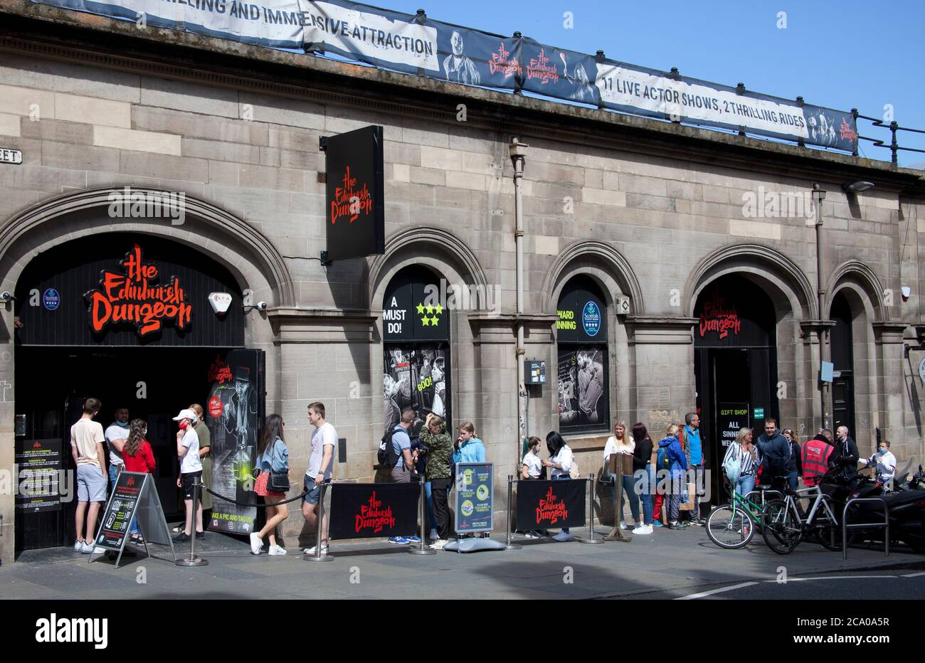 Edinburgh dungeon hi-res stock photography and images - Alamy