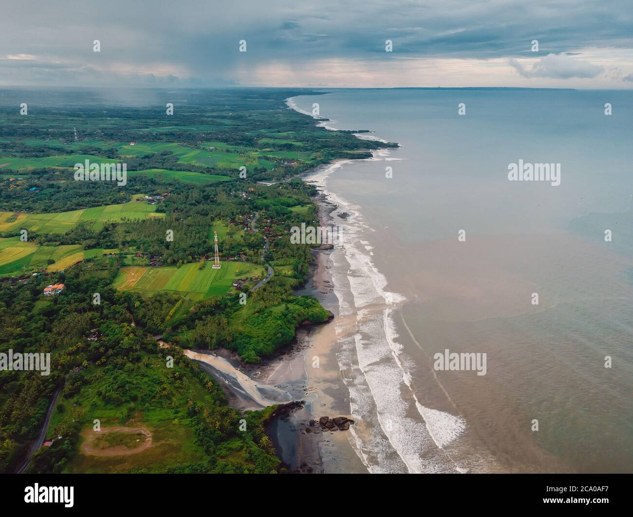 Aerial balian beach hi-res stock photography and images - Alamy