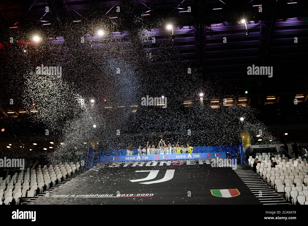 Juventus fc scudetto trophy hi-res stock photography and images - Alamy
