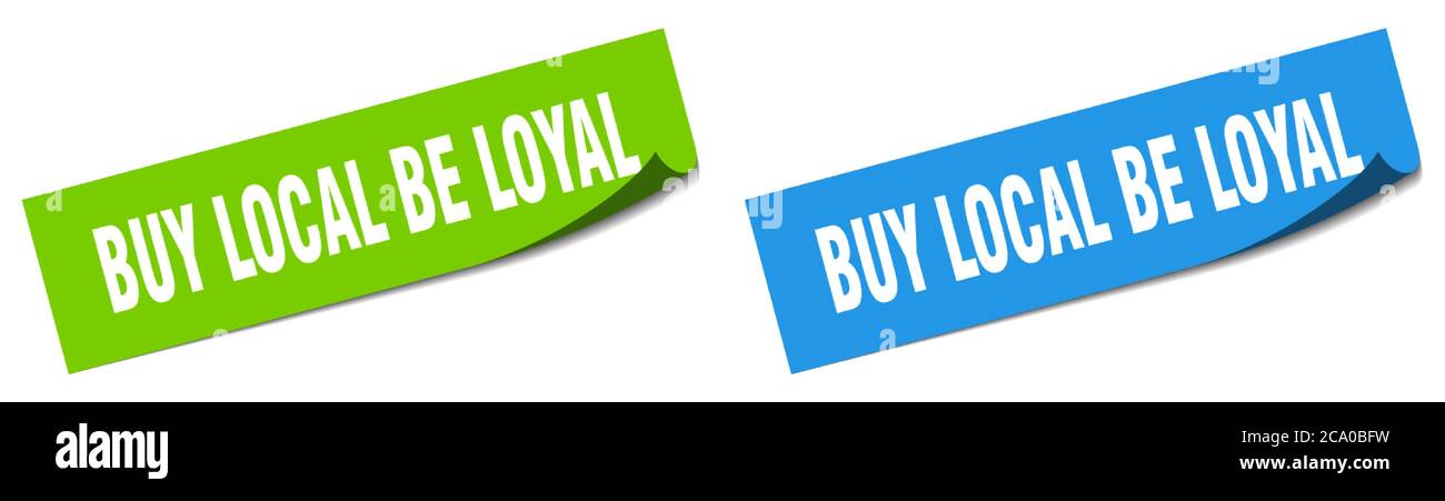 Buy local loyal paper hi-res stock photography and images - Alamy
