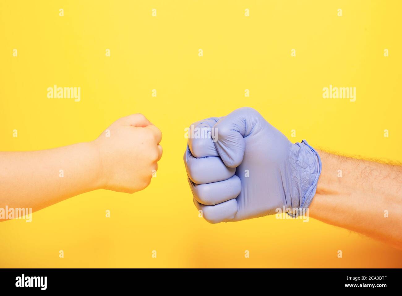 Hand gestures for expressing emotions on colored surface Stock Photo ...