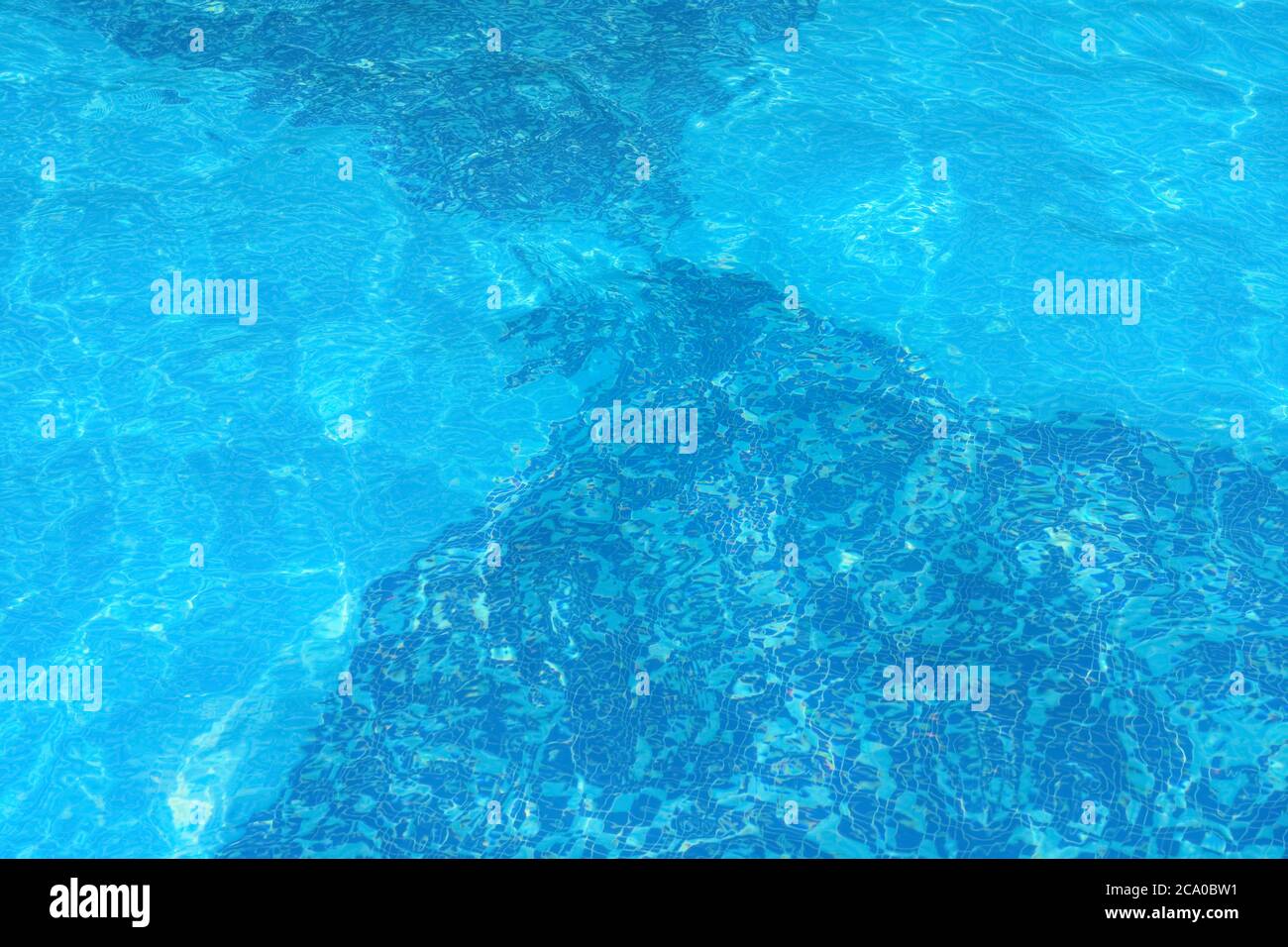 pattern of a wavy swimming pool Stock Photo - Alamy