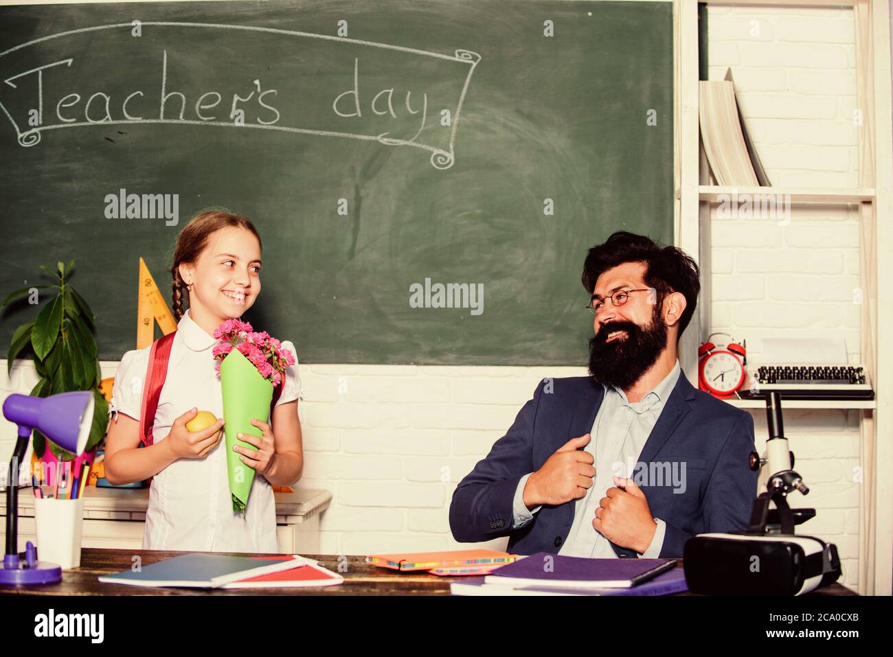 Knowledge day congratulations. School holiday. September 1. Thankful ...