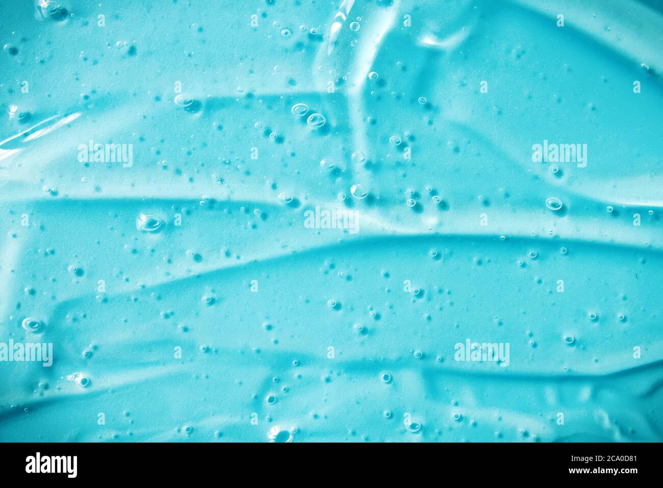 Blue cream liquid gel serum hi-res stock photography and images - Alamy