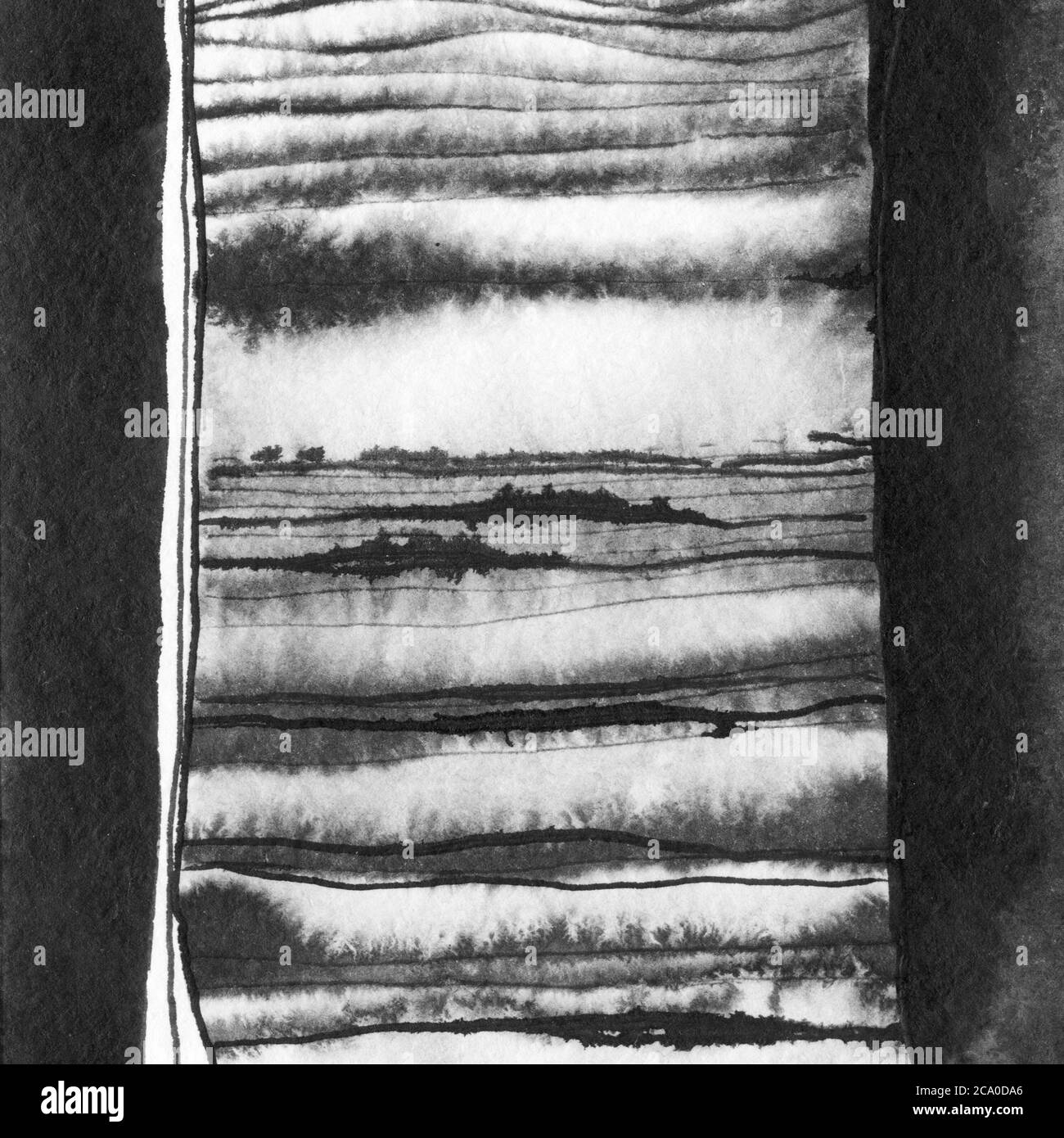 Dark artistic hand drawn Black and White Stock Photos & Images - Alamy