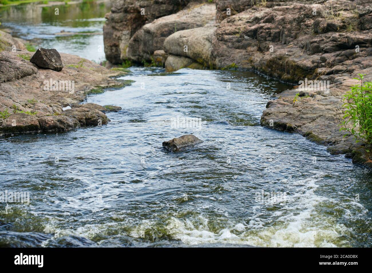 Beautiful waterfall among rocks nature hi-res stock photography and ...