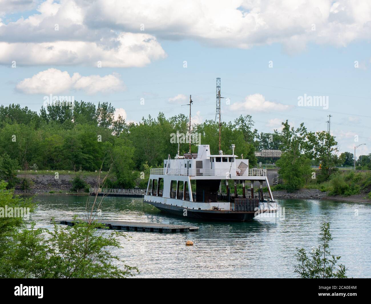 Old abandoned rusty ferry hi-res stock photography and images - Alamy