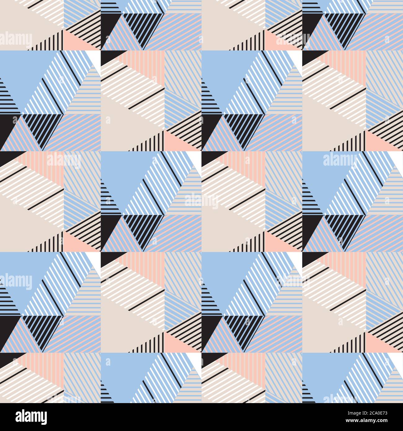 Blue and rose pastel colors seamless pattern for background, wrap ...