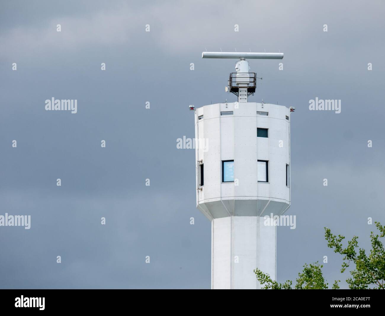 Coast guard Tower in Montreal, Quebec, Canada Stock Photo - Alamy