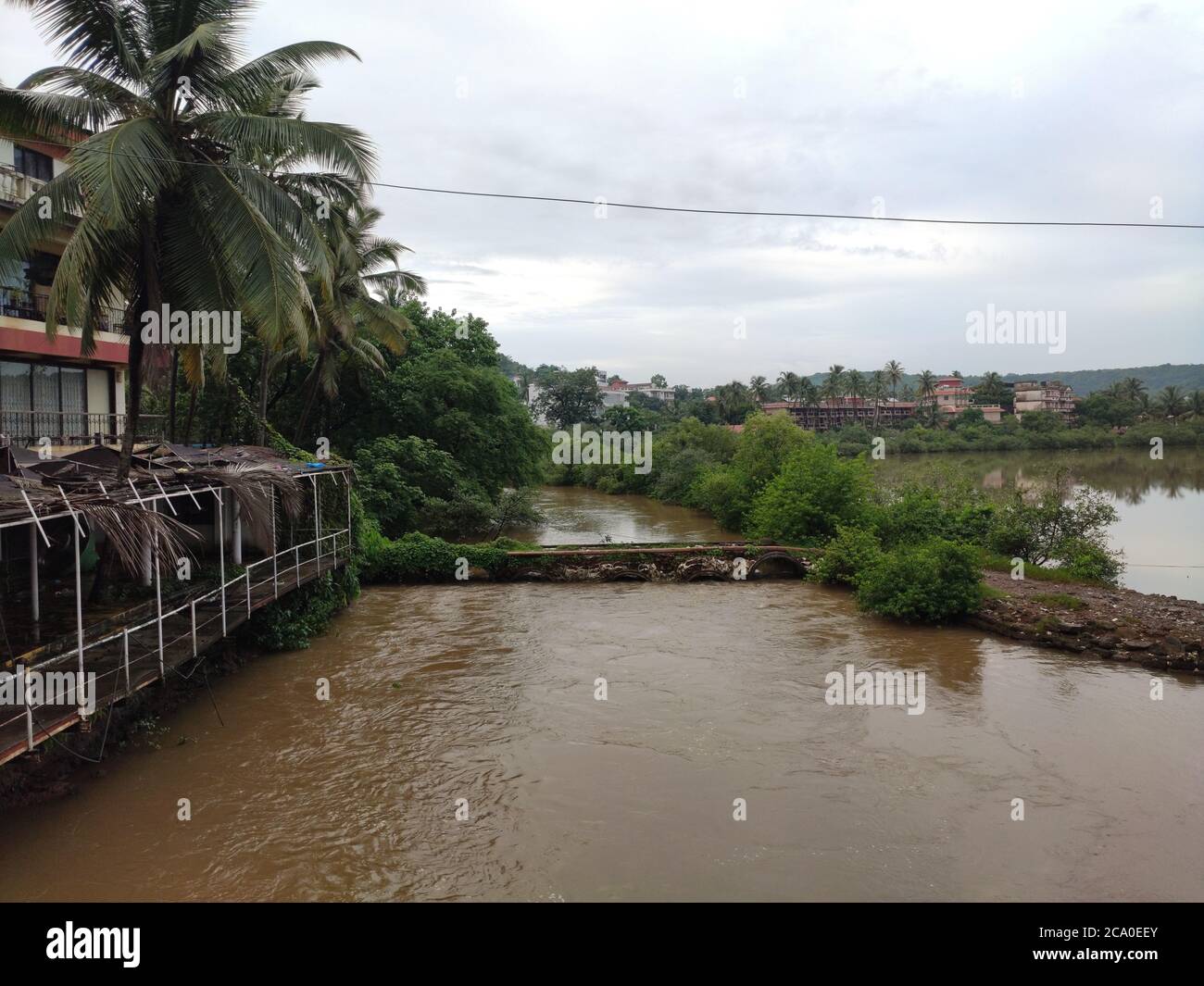 Flood water in baga river hi-res stock photography and images - Alamy