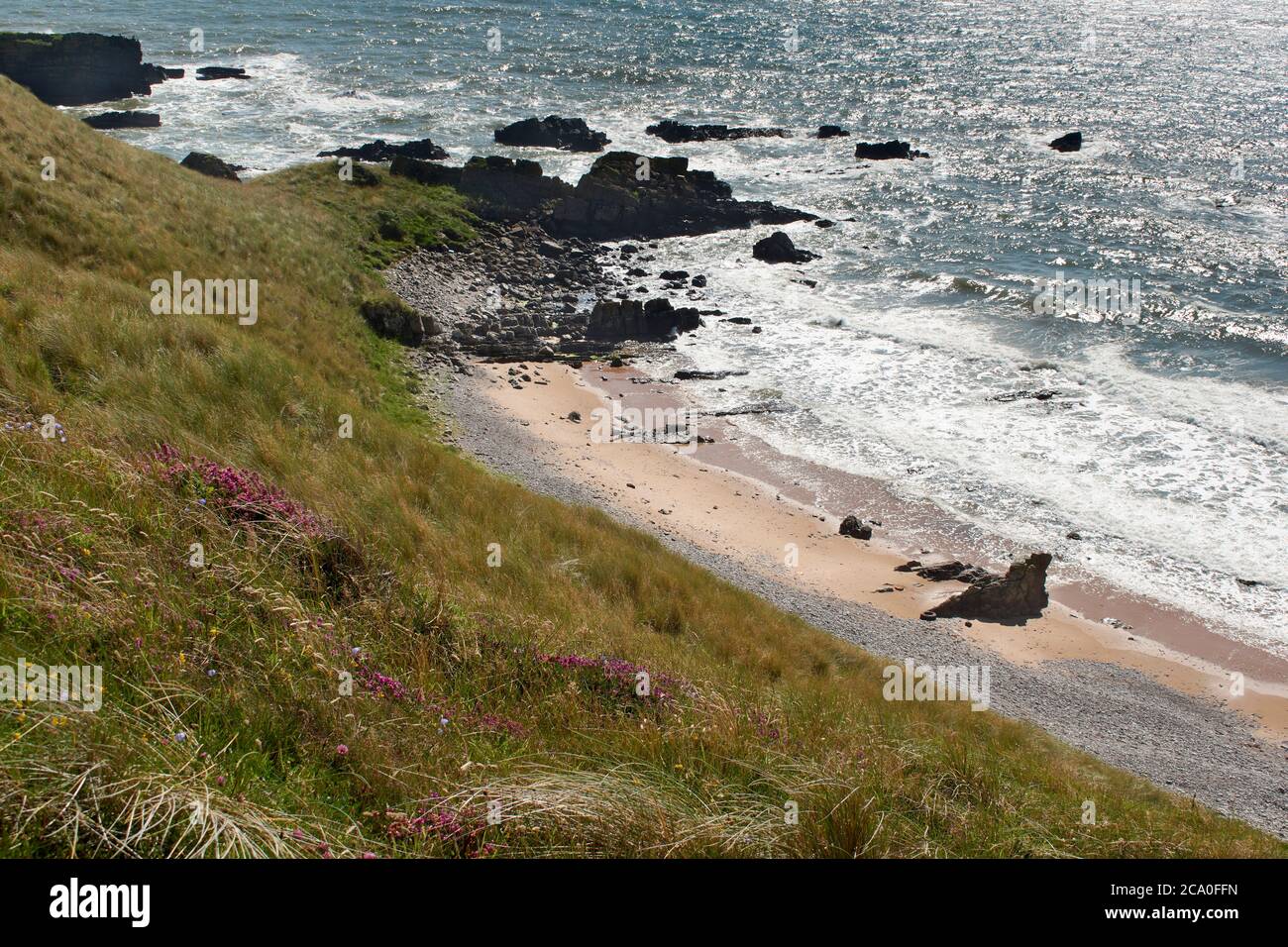 FORVIE SANDS NATIONAL NATURE RESERVE COLLIESTON SCOTLAND RUGGED ...