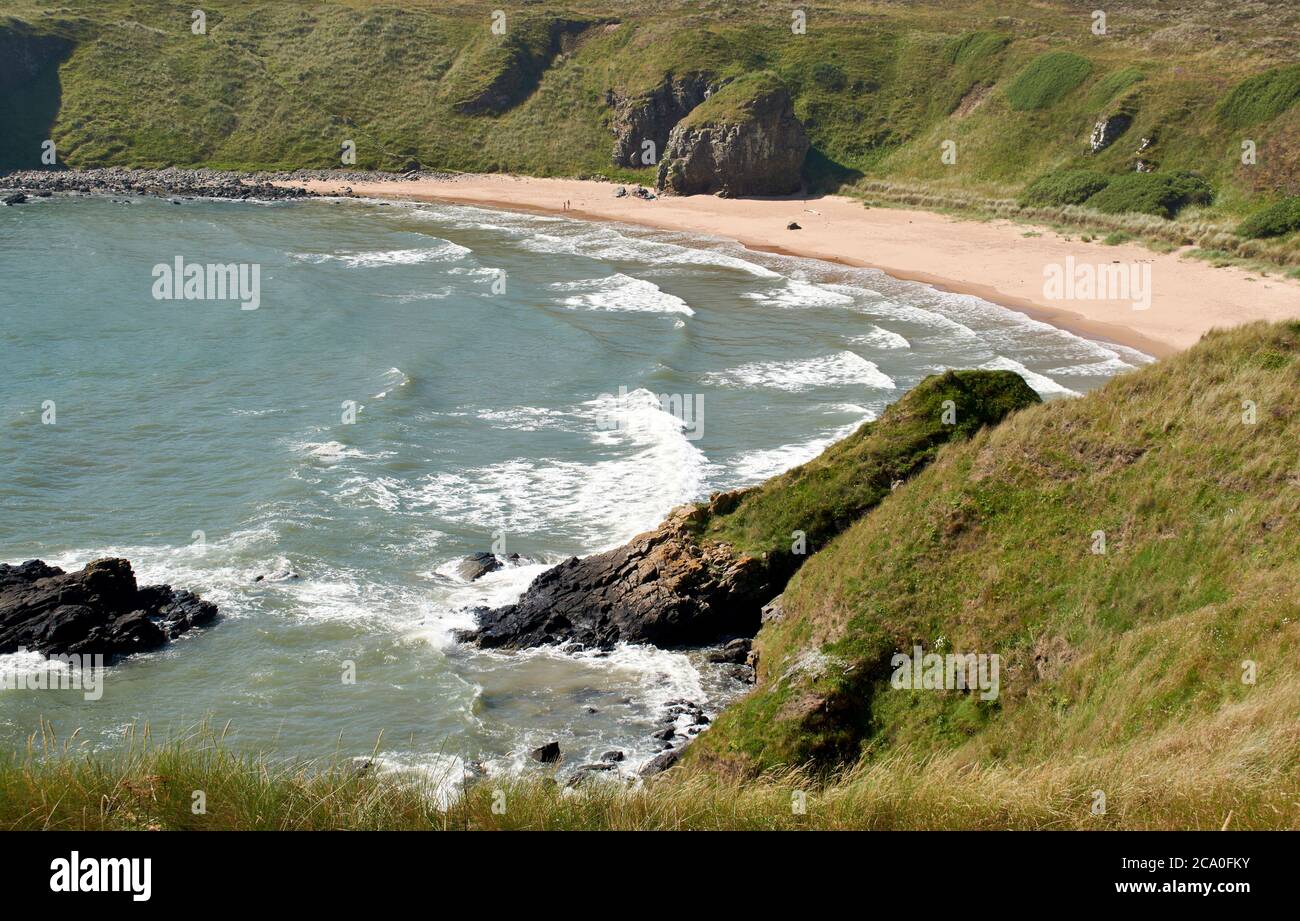 FORVIE SANDS NATIONAL NATURE RESERVE COLLIESTON SCOTLAND SUMMER VIEW OF ...