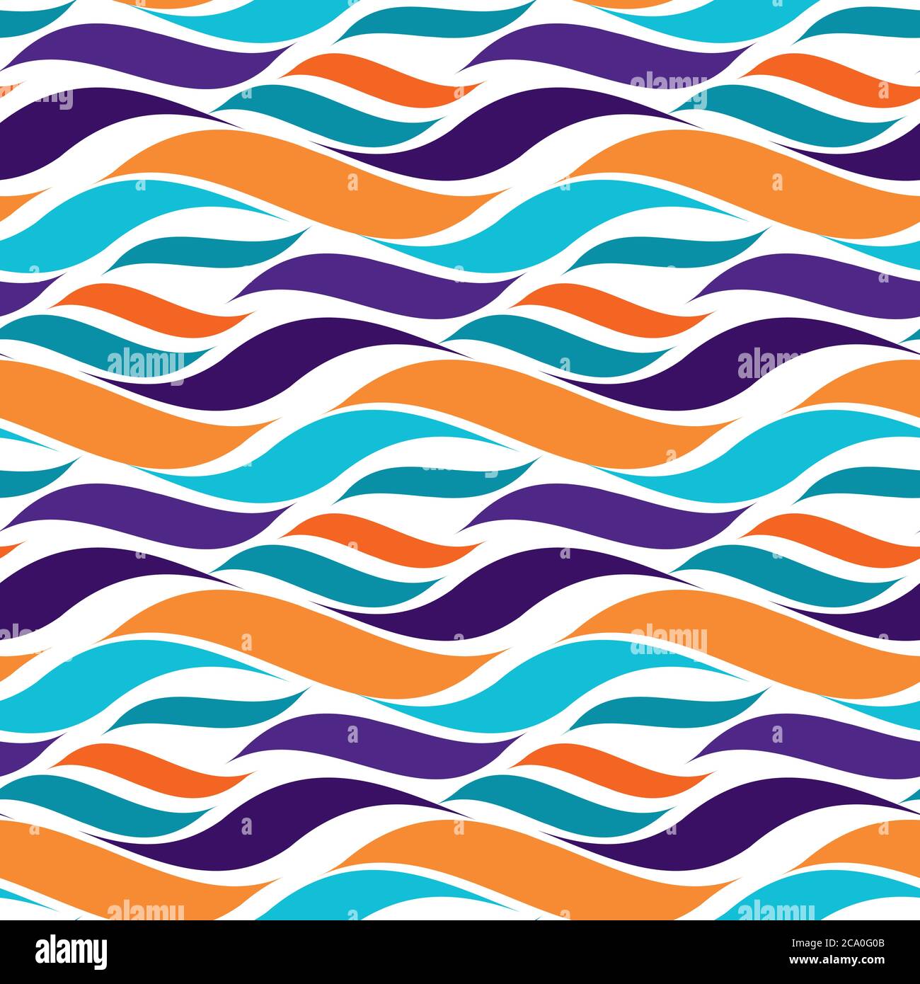 seamless hot flame wave pattern. vector illustration Stock Vector Image ...