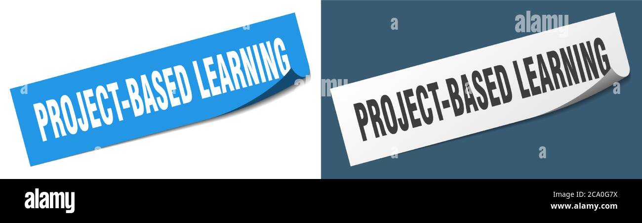 project-based learning paper peeler sign set. project-based learning ...