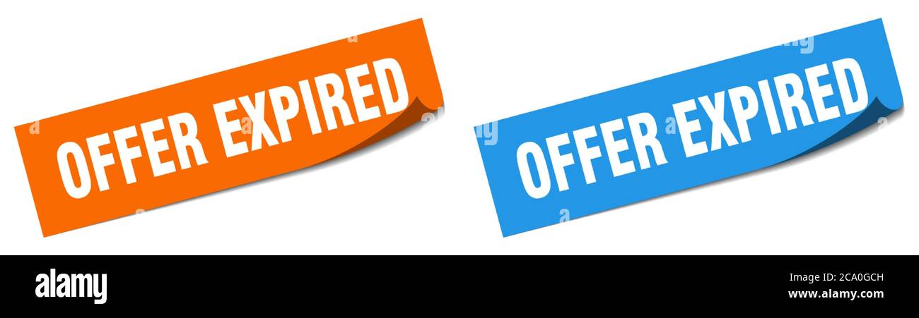 Expired note Stock Vector Images - Alamy