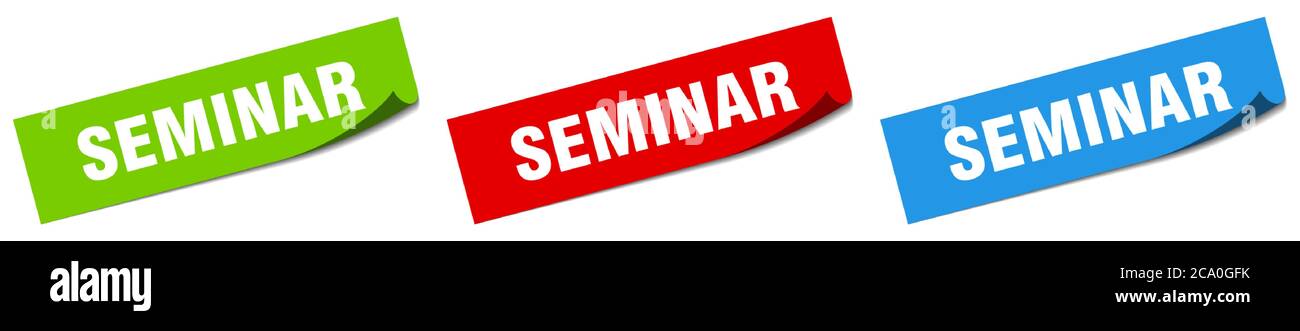 Flyer design for seminar Cut Out Stock Images & Pictures - Alamy
