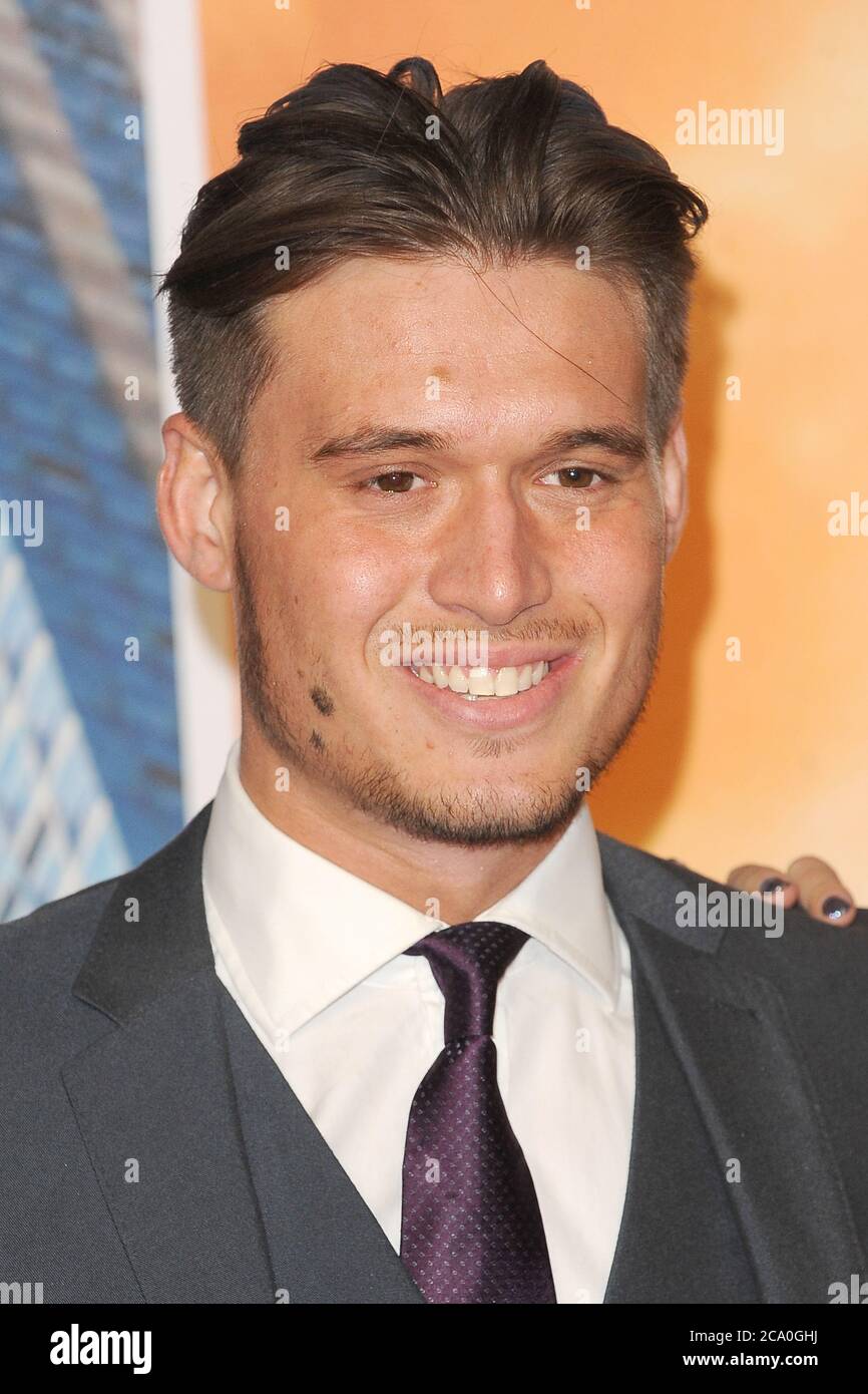 Charlie Sims attends the UK premiere of Anchorman 2: The Legend ...