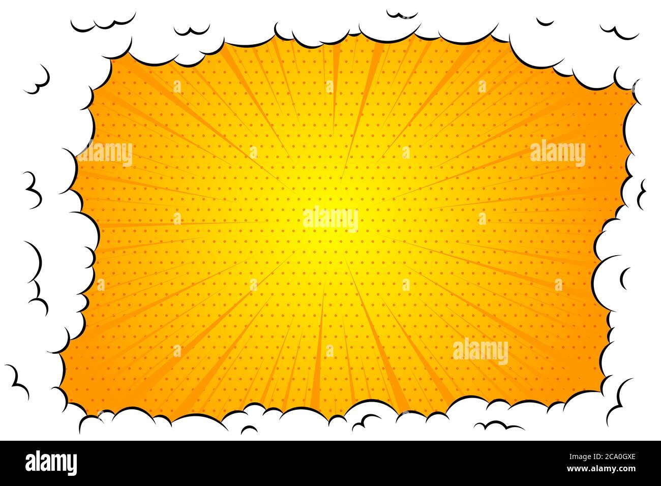 Cartoon smoke comic steam Cut Out Stock Images & Pictures - Alamy