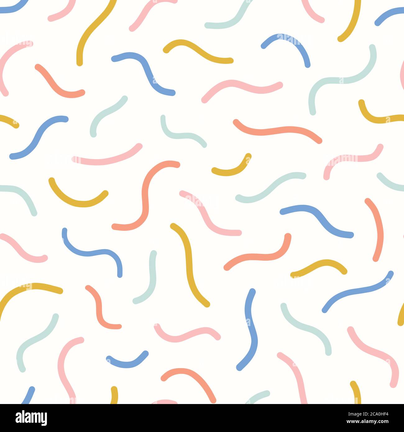 Squiggle curves hi-res stock photography and images - Alamy