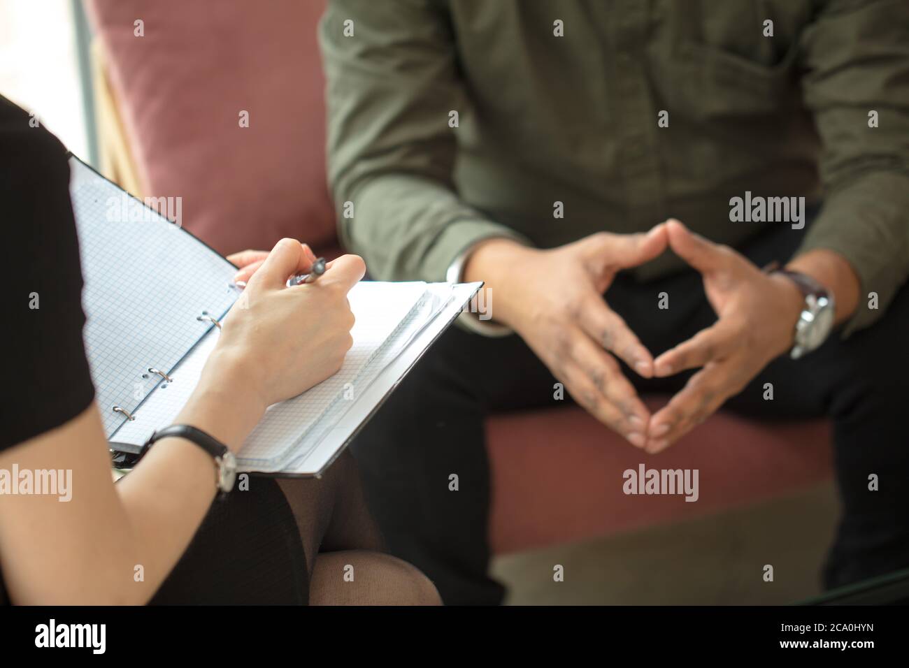 Psychiatry and mental health worker hi-res stock photography and images ...