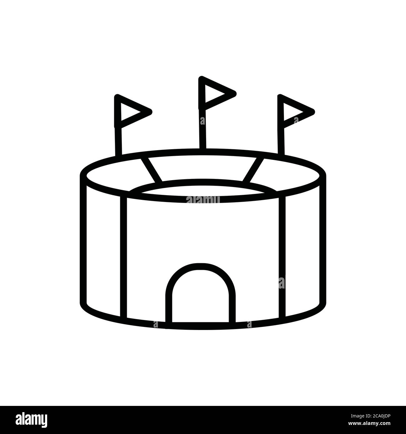 Football stadium night Cut Out Stock Images & Pictures - Alamy