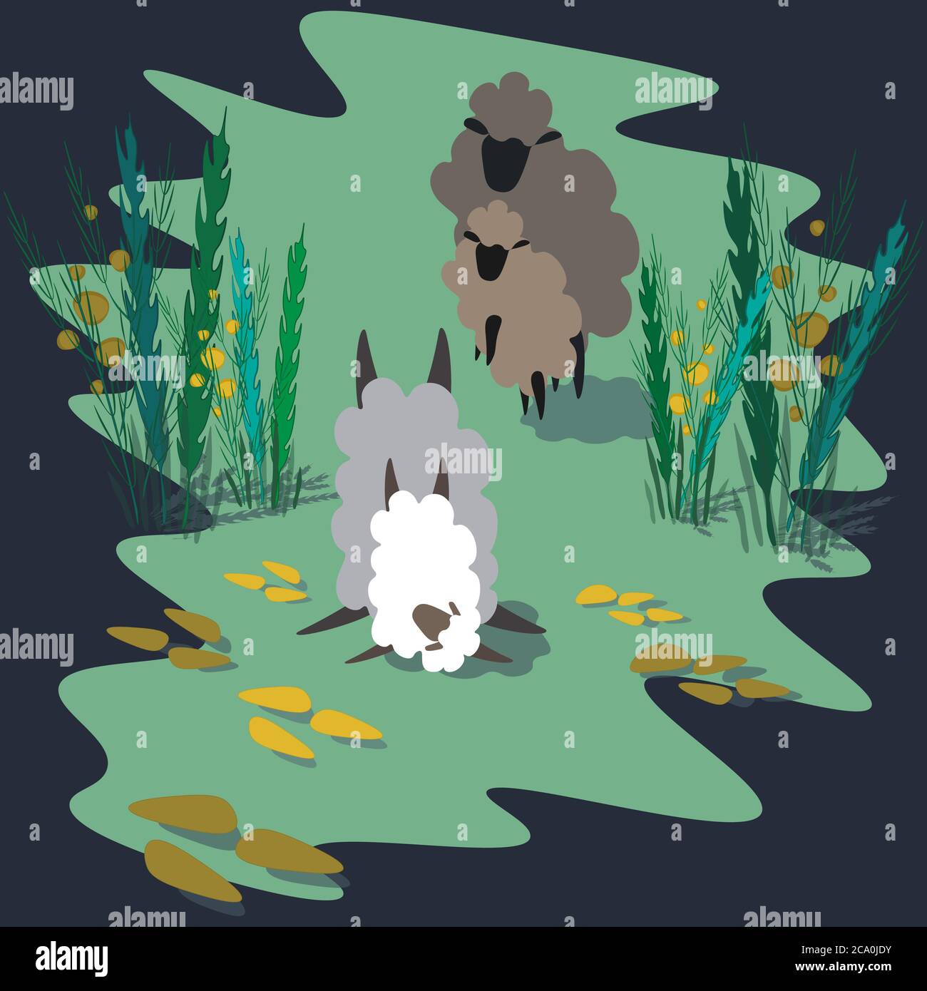 Mutton cartoon hi-res stock photography and images - Alamy
