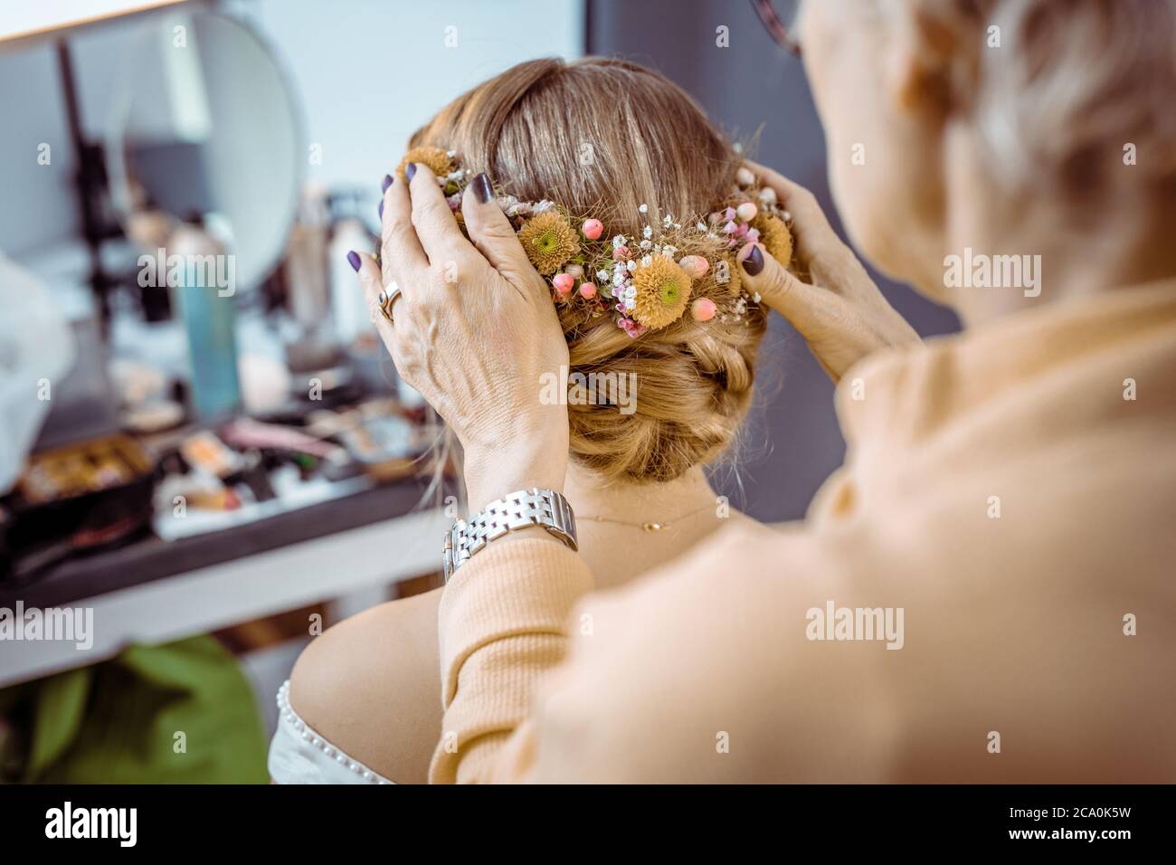 Professional hair prep hi-res stock photography and images - Alamy