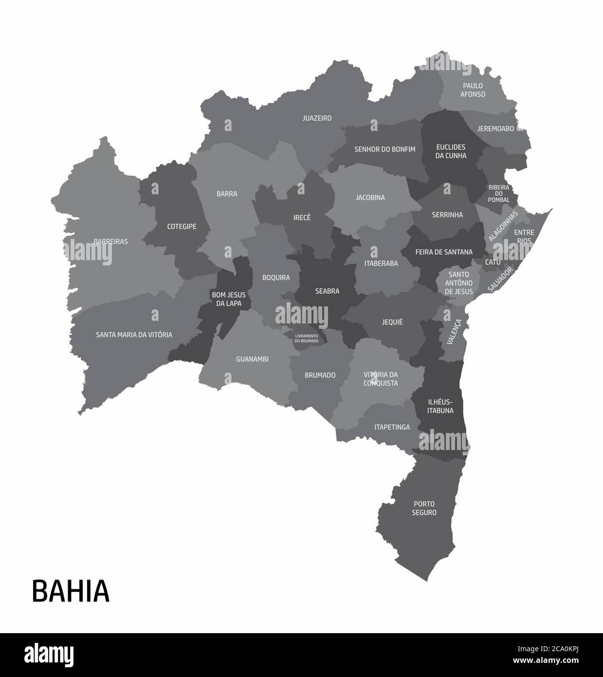 Bahia Map High Resolution Stock Photography and Images - Alamy