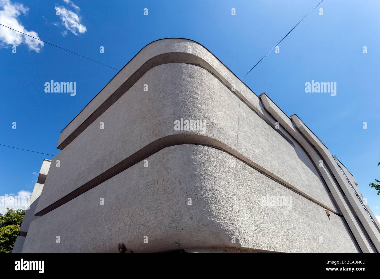 Bodrog department store in Sarospatak, Hungary built by the famous ...