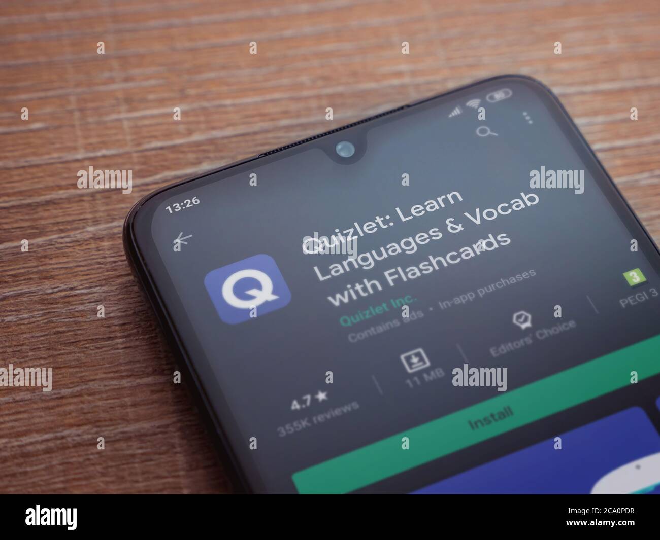 Lod, Israel - July 8, 2020: Quizlet - Language learning app play store ...