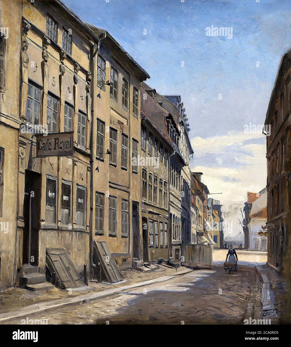 Tom-Petersen Peter - Helsingoer City - Danish School - 19th and Early ...