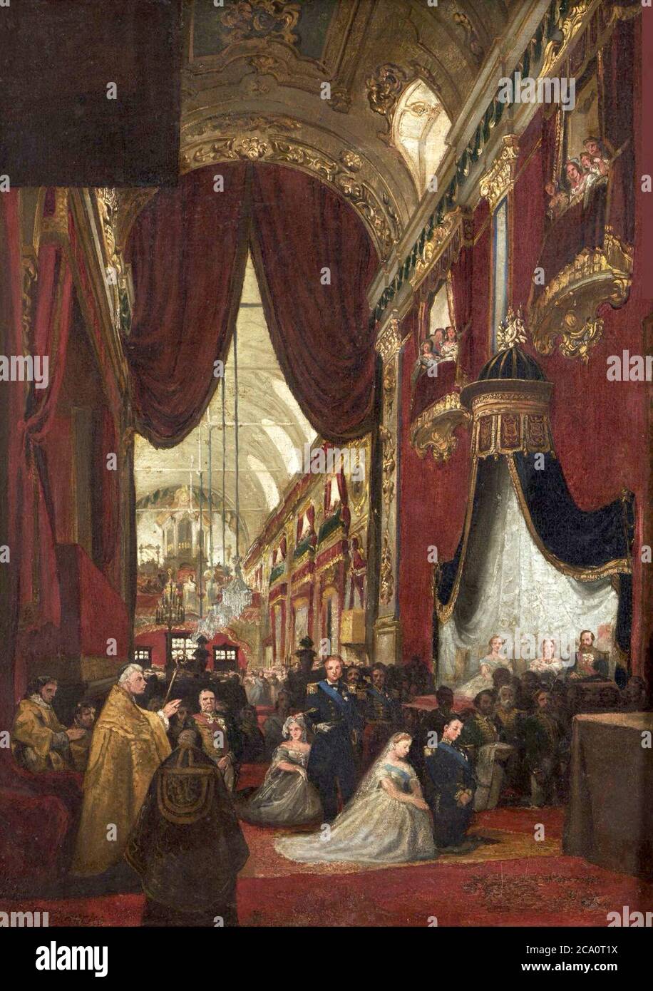 Marriage of Princess Isabel, Wedding of Princess Isabel by Pedro ...