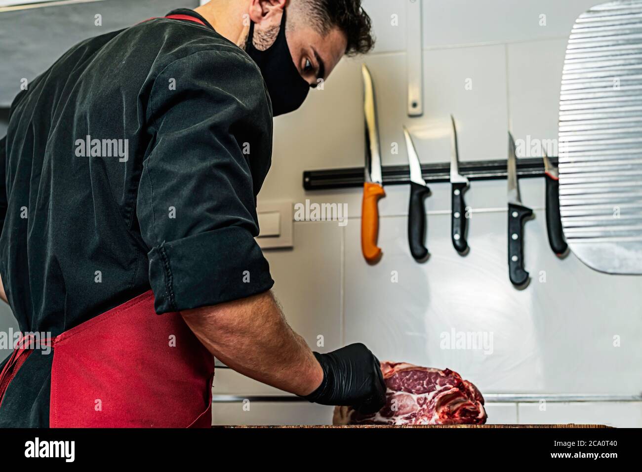 Butcher mask hi-res stock photography and images - Alamy