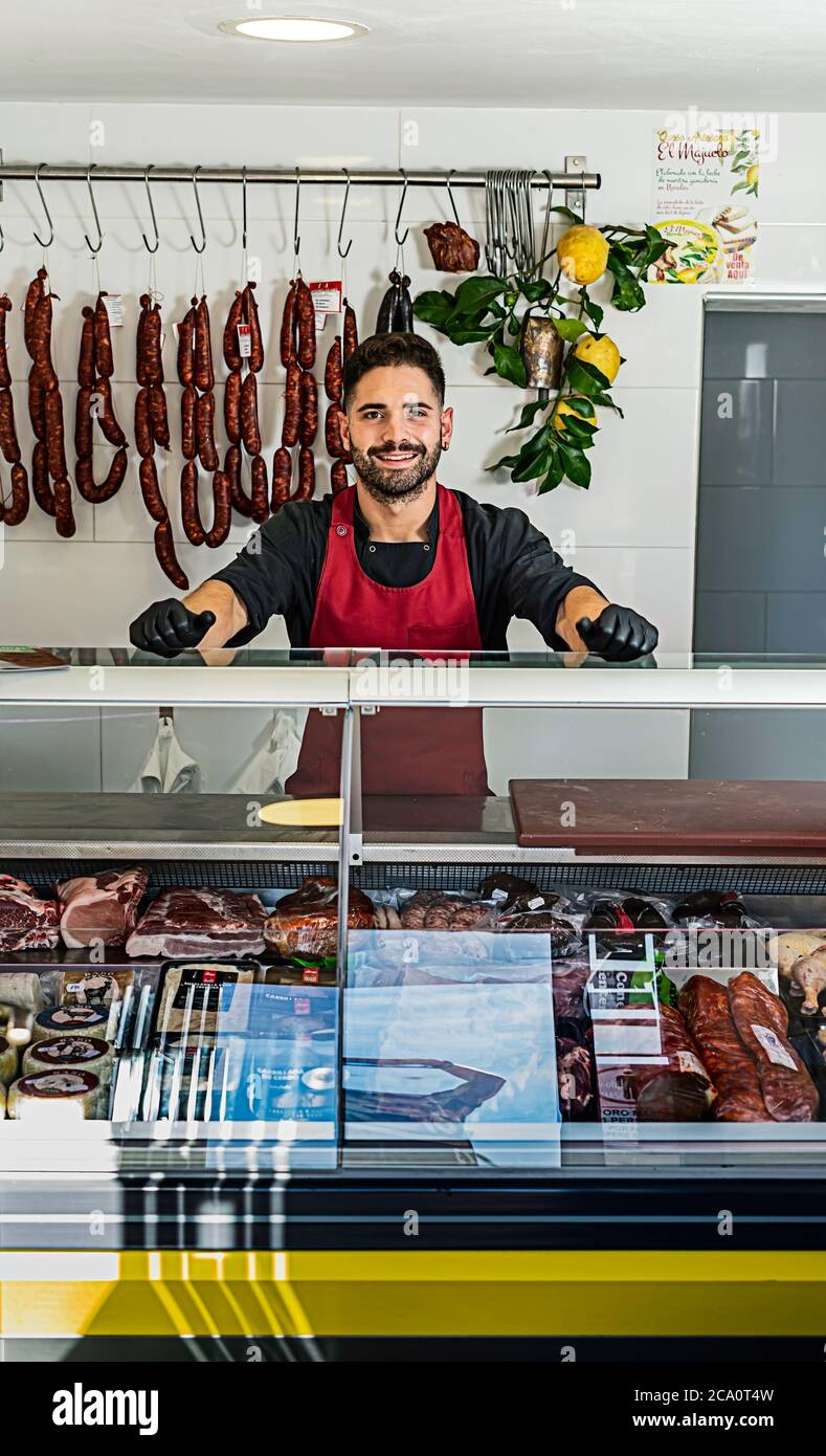 Butchers uniform hi-res stock photography and images - Alamy