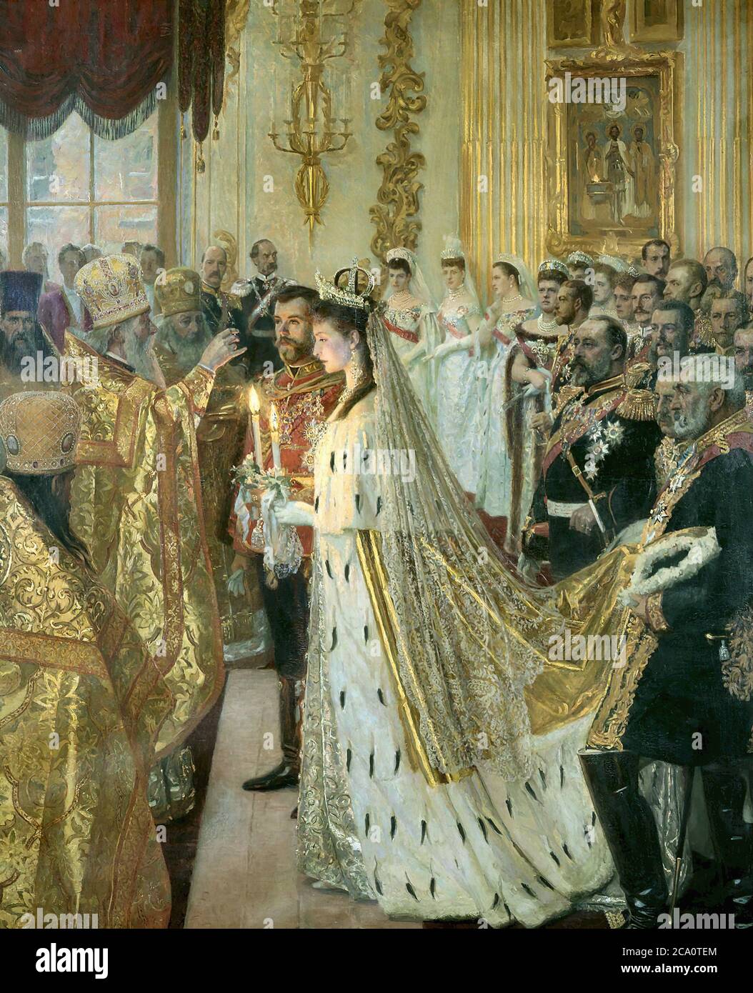 The marriage of nicholas ii hi-res stock photography and images - Alamy