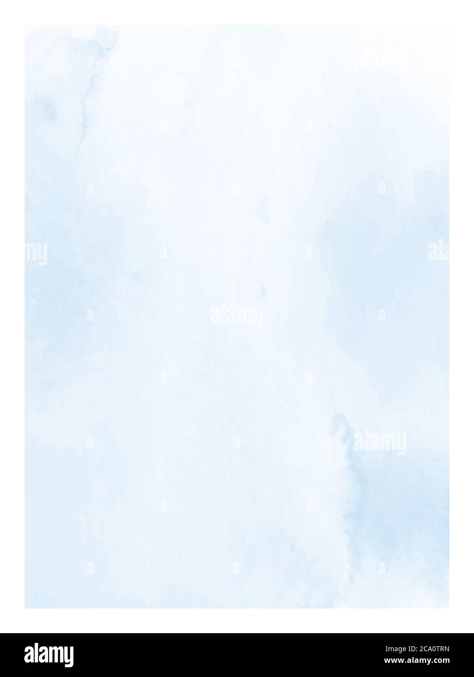 Abstract light blue watercolor for background. Stain artistic vector ...