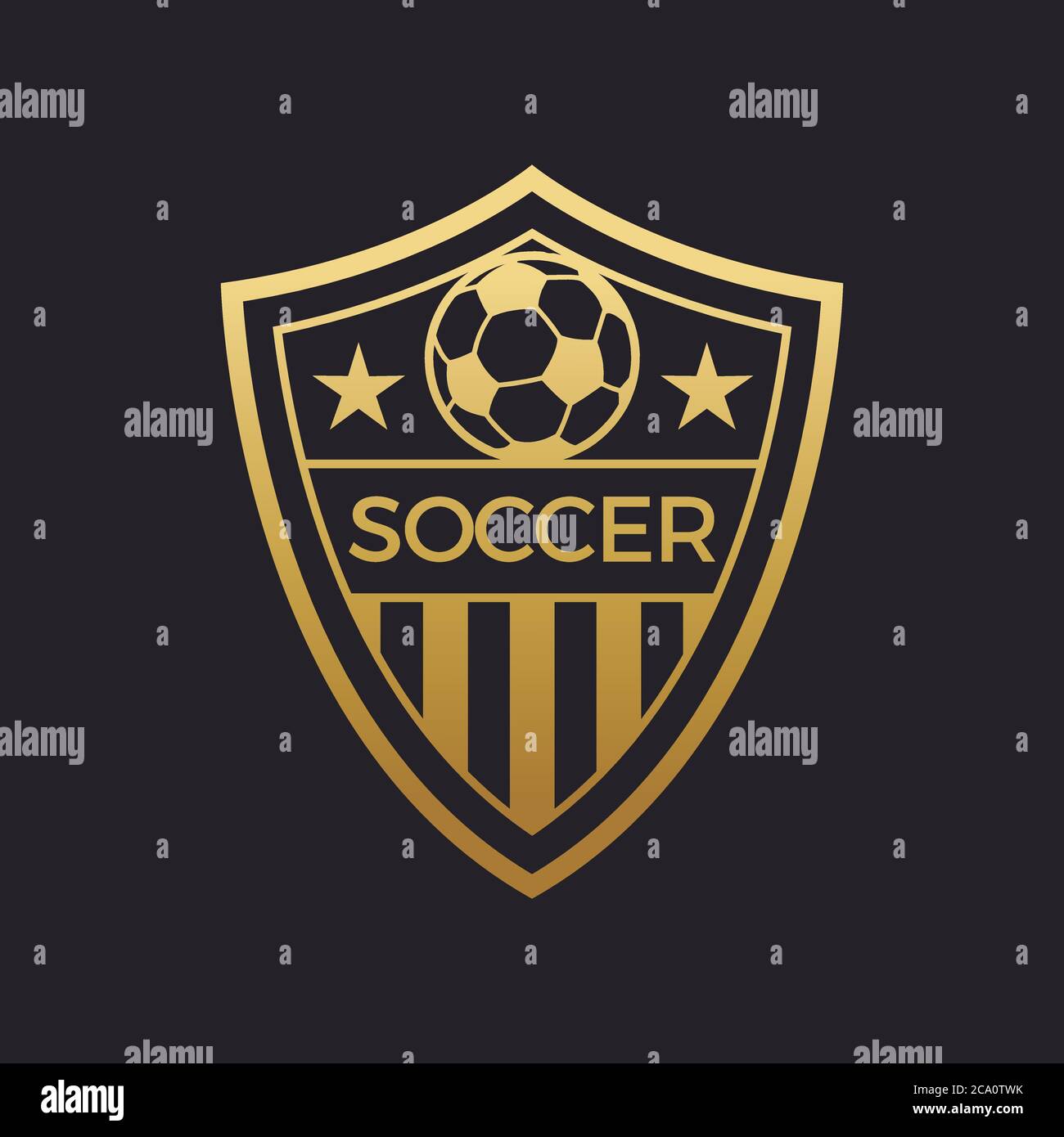 Football And Sport Shield Vector Design Stock Vector Image & Art - Alamy