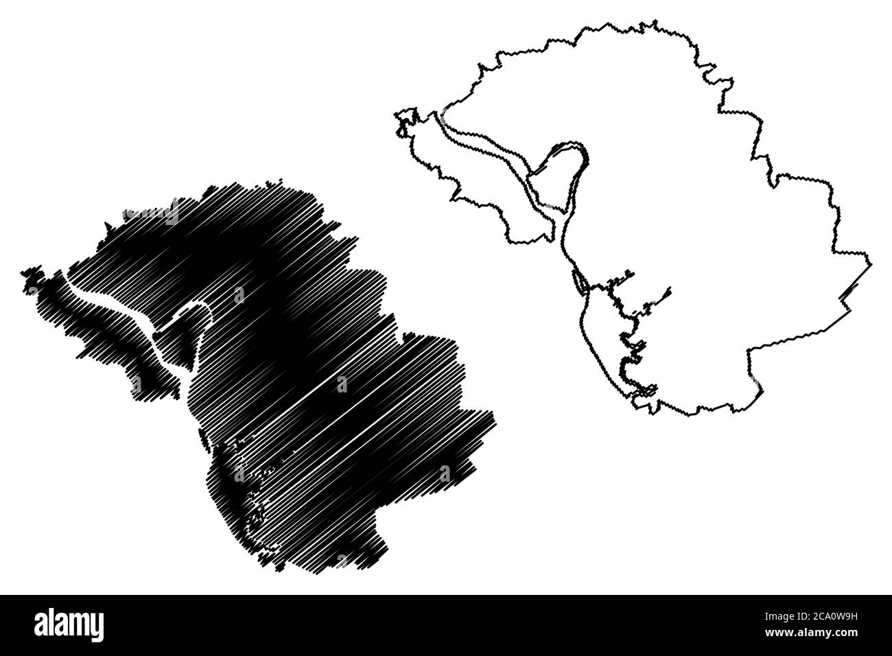 Bien Hoa City (Socialist Republic of Vietnam, Dong Nai Province) map ...