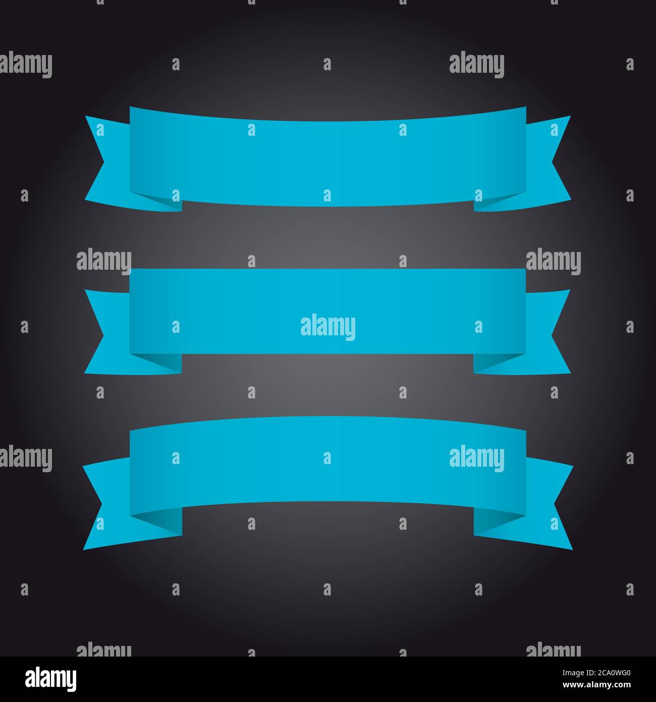 Ribbons and Tags Collection Set Vector Design Stock Vector Image & Art ...