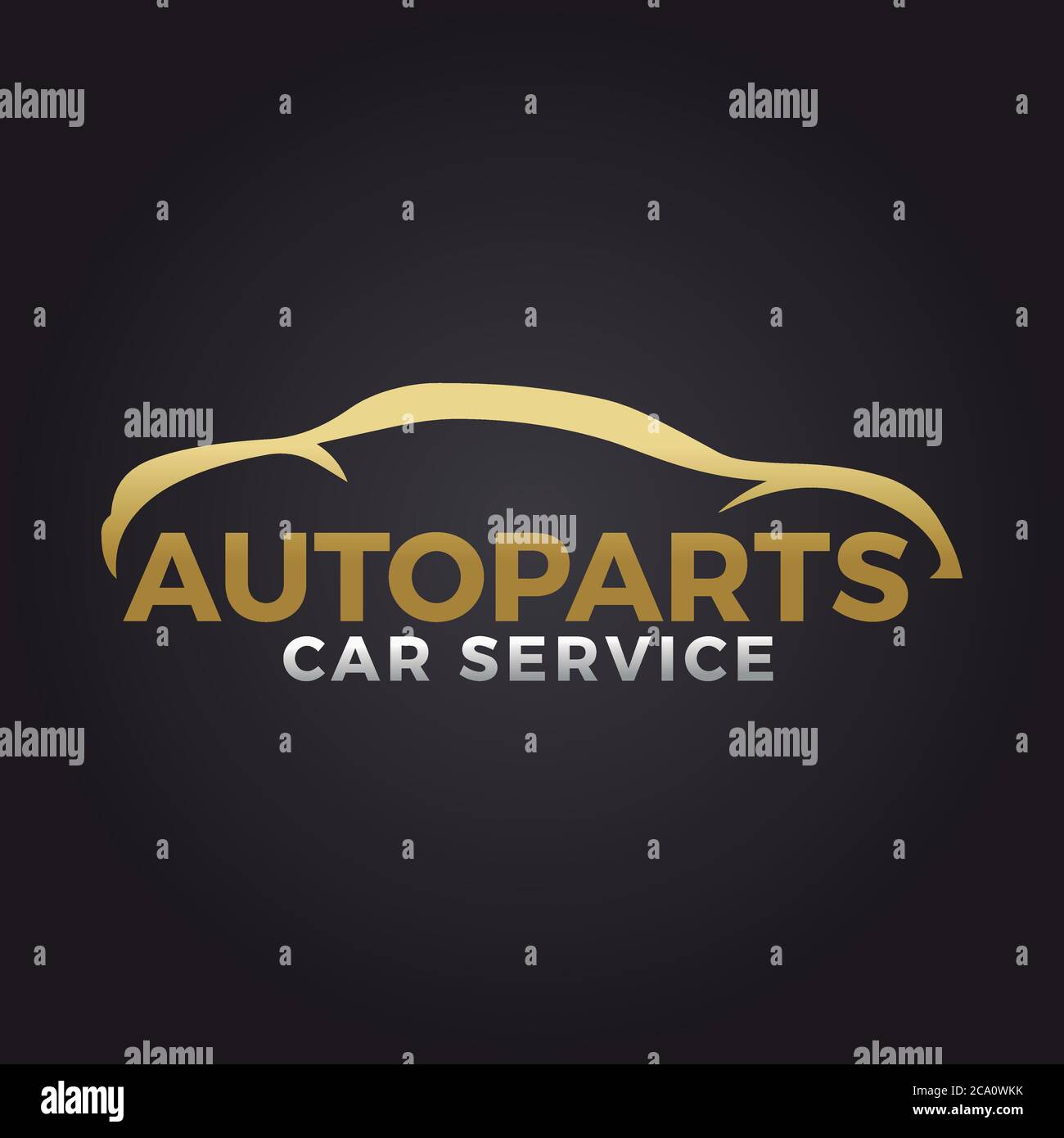 Autoparts Car Service Logo Stock Vector Image & Art - Alamy